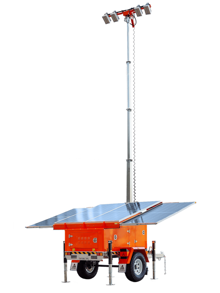 Buy Portable LED Light Towers | Lighting Towers for Sale | Optraffic