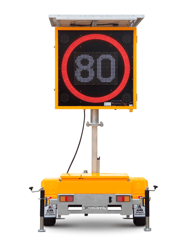 Radar Speed Signs with camera | digital speed limit sign | Optraffic