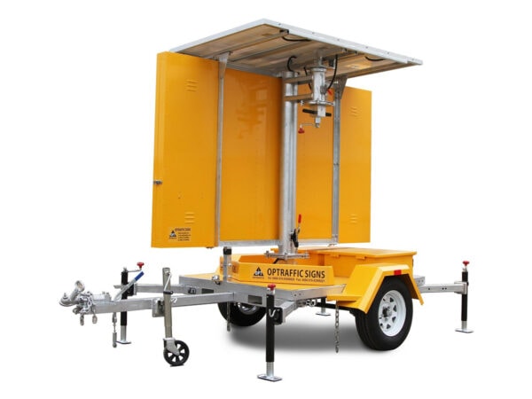 Shop Top-Quality VMS Signs & Portable Traffic Message Signs at Optraffic