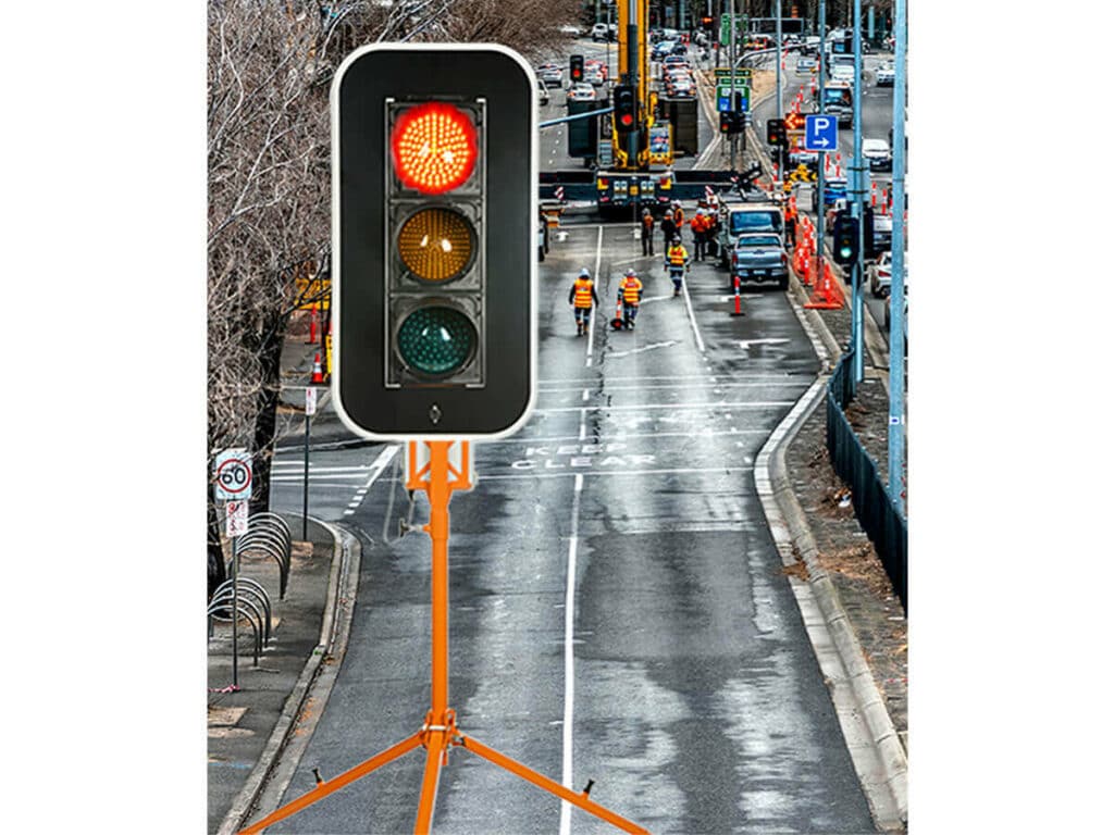How to Adjust Portable Traffic Signals