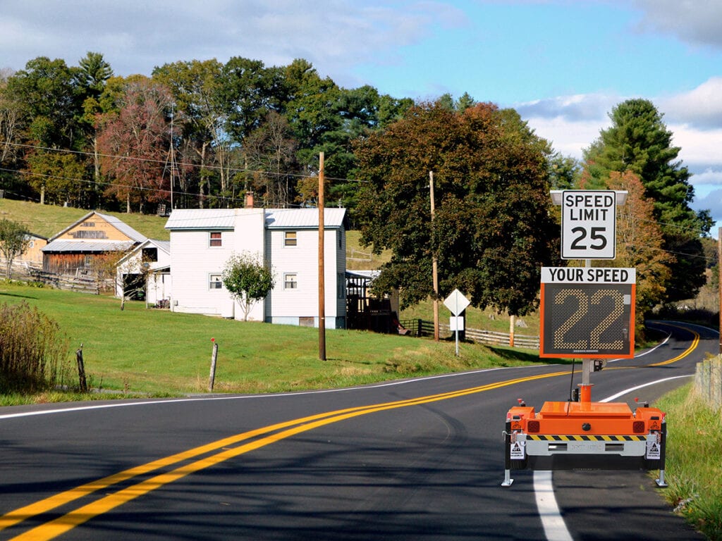 Speeding Issues with Speed Display Signs and Radar Brackets
