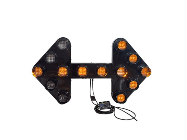 Vehicle Mounted Arrow Board | Customizable Flashing Arrow