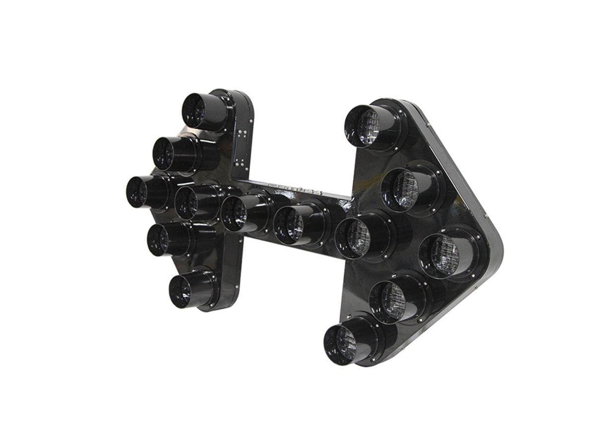 Vehicle Mounted Arrow Board | Customizable Flashing Arrow