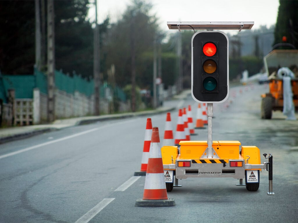 The Benefits of Portable Traffic Signals vs. Traditional Signals
