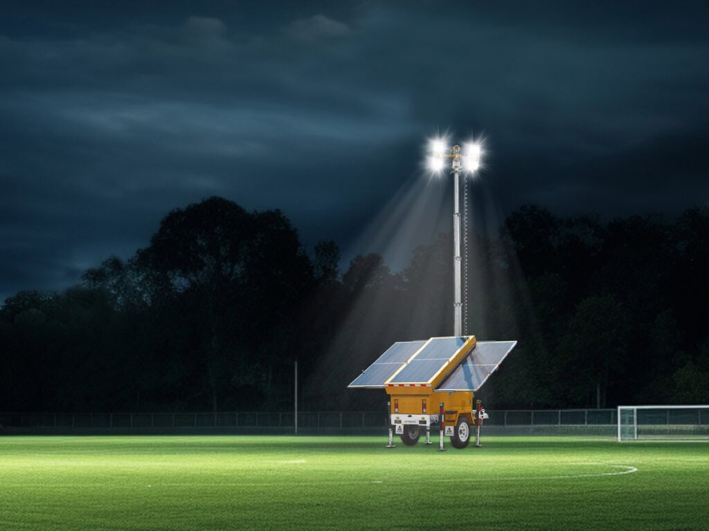 Unveiling the Advantages of OPTRAFFIC Solar Light Tower - Optraffic