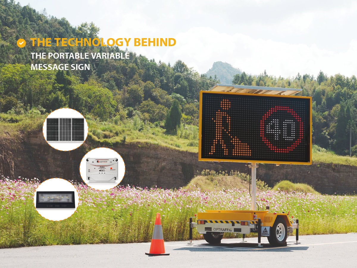 The Technology Behind the Portable Variable Message Sign