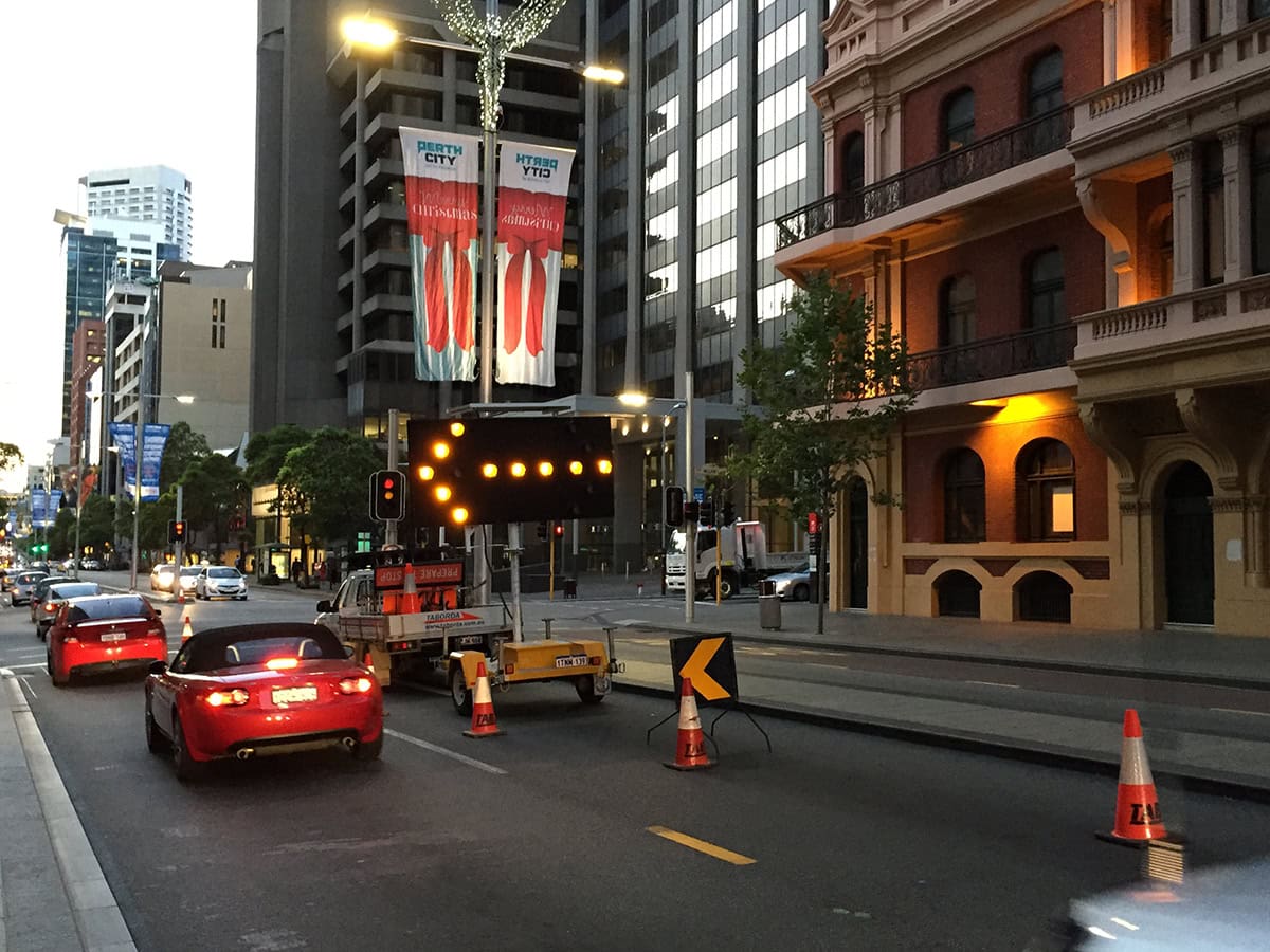 How Control Distance Impacts the Solar Arrow Boards