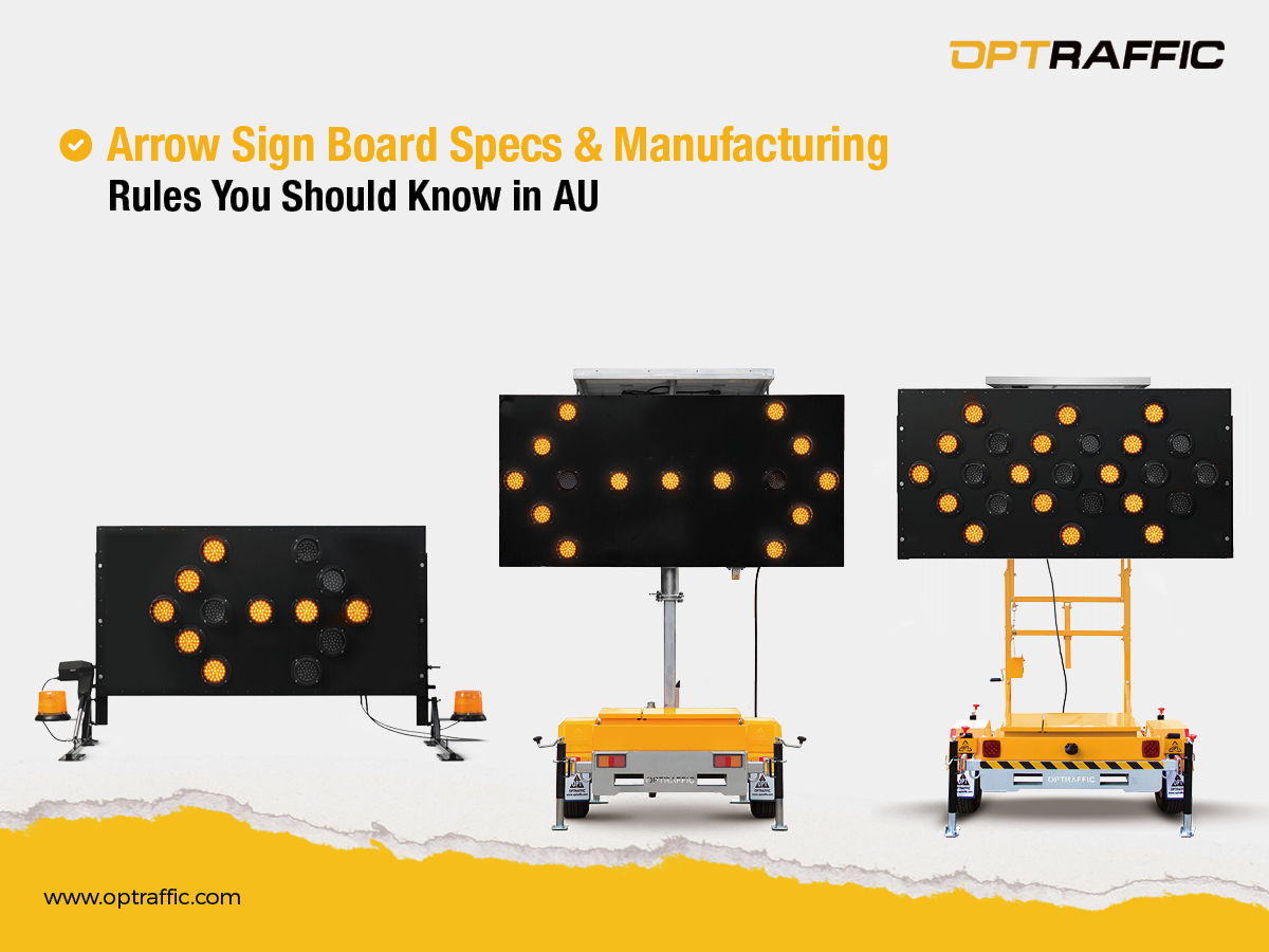 Arrow Sign Board Specs & Manufacturing Rules in AU