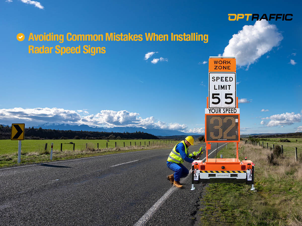 Avoid Mistakes When Installing LED Speed Limit Signs