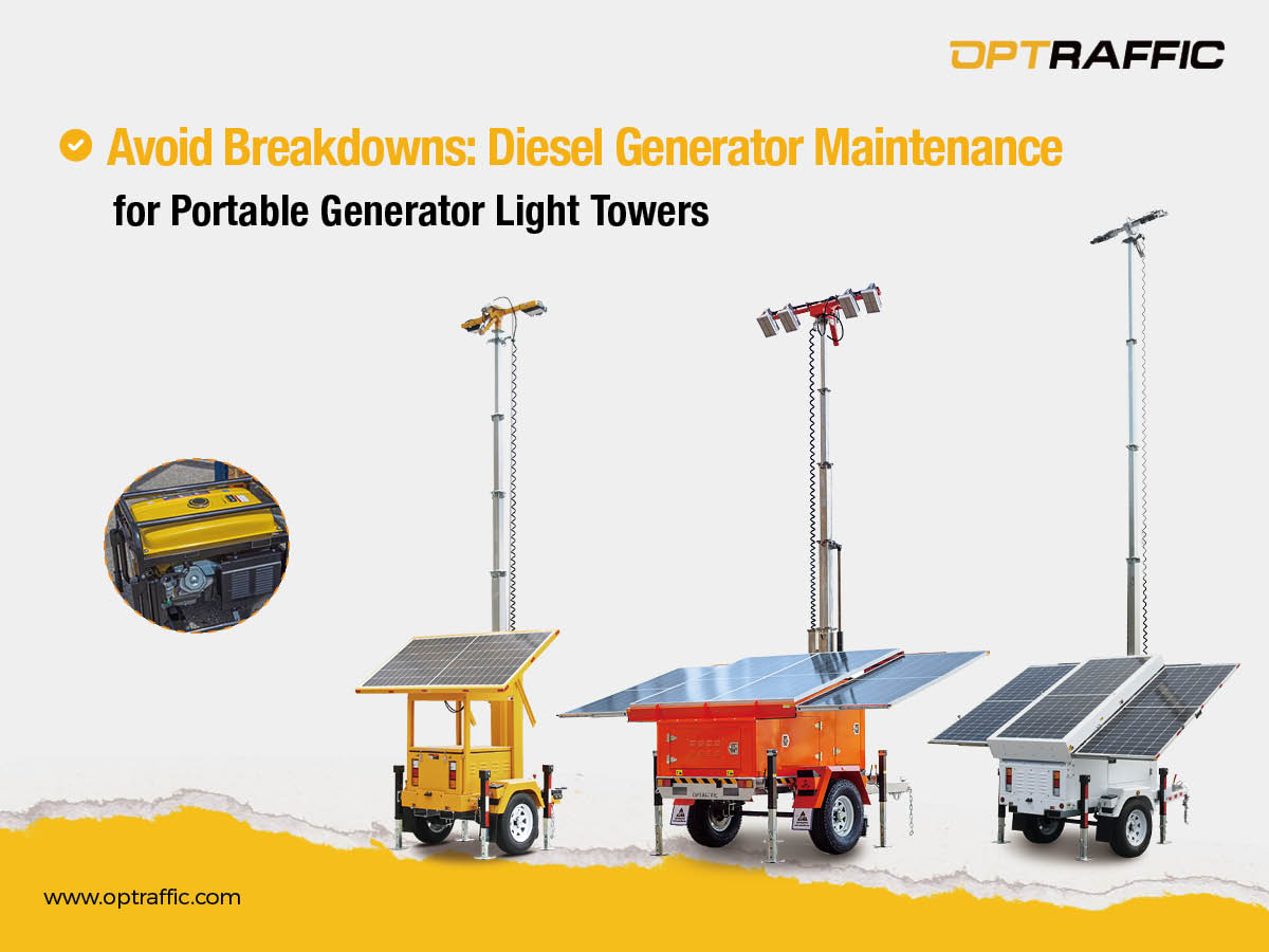 Generator Maintenance for Portable Generator Light Towers
