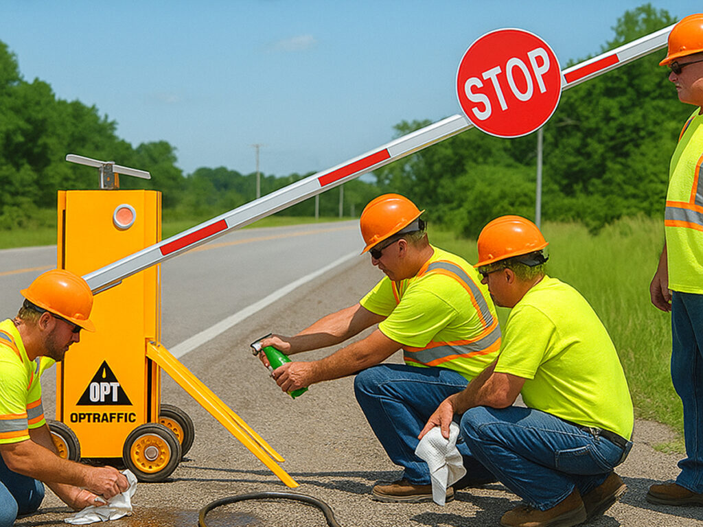 What to Do if Portable Boom Gates Stop Working After Cleaning