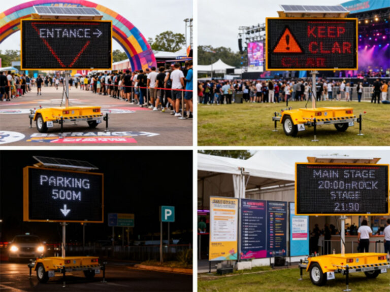 Different Message Types on VMS Display Boards