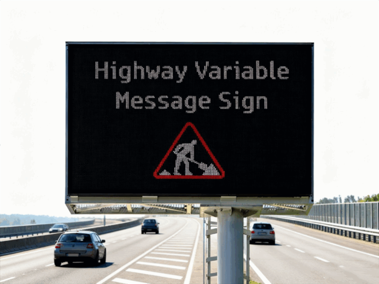 Different Message Types on VMS Display Boards