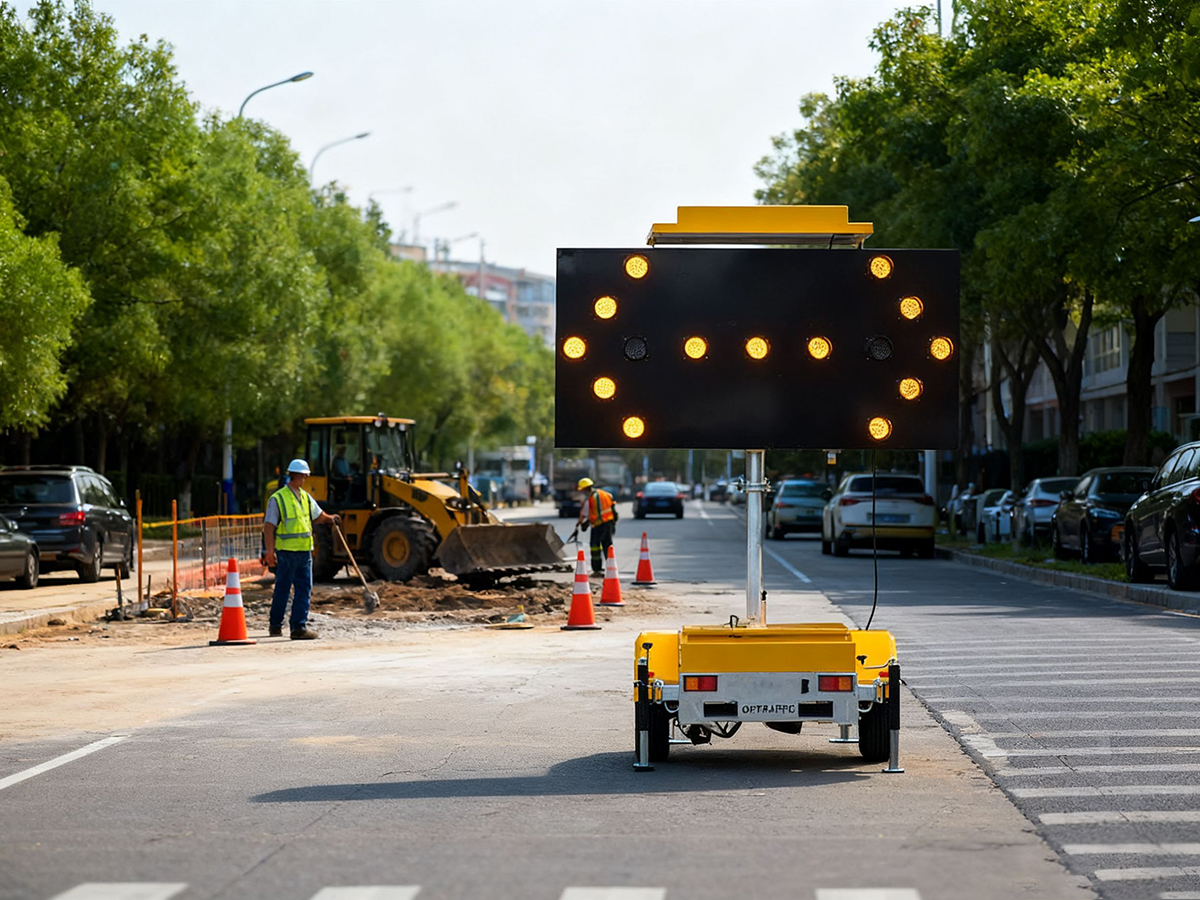 Solar Powered Arrow Boards: Reducing fuel dependency On-Site