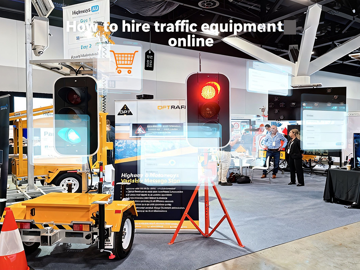 How to hire traffic equipment online