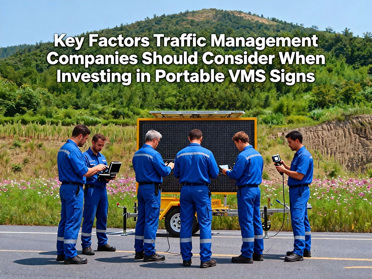 Factors Companies Invest in Portable VMS Signs