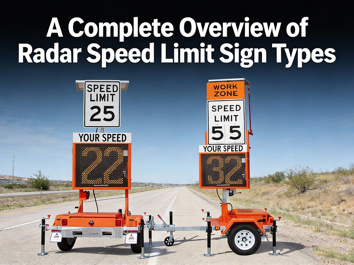 A Complete Overview of Radar Speed Limit Sign Types