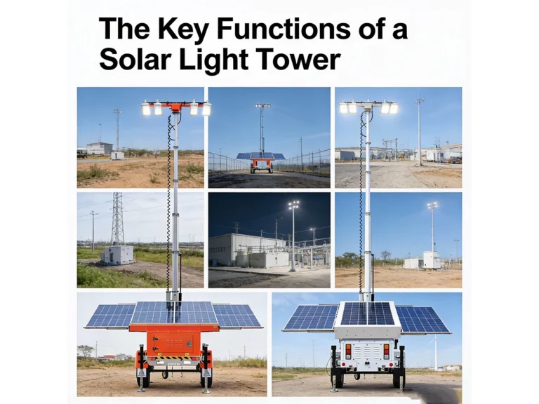 How to Properly Set Up a Lighting Tower?