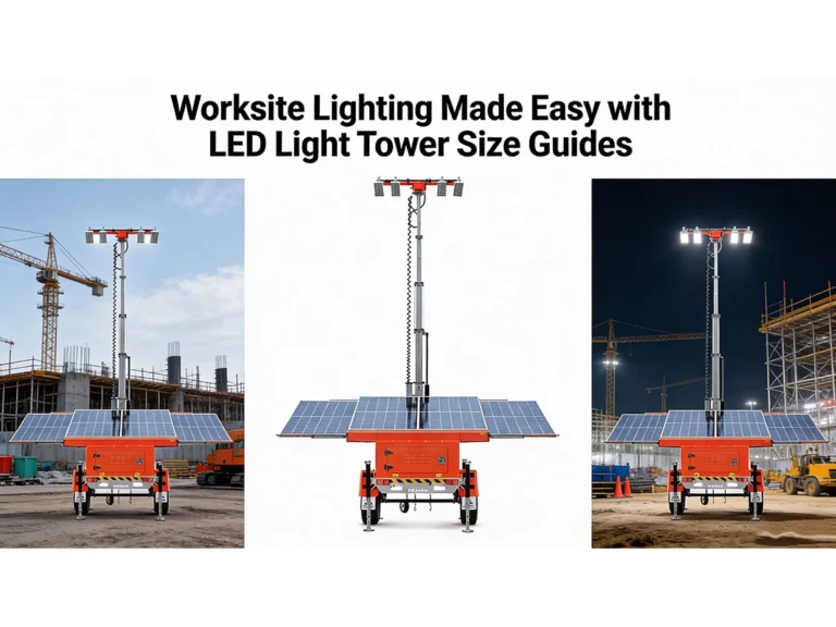 How to Properly Set Up a Lighting Tower?